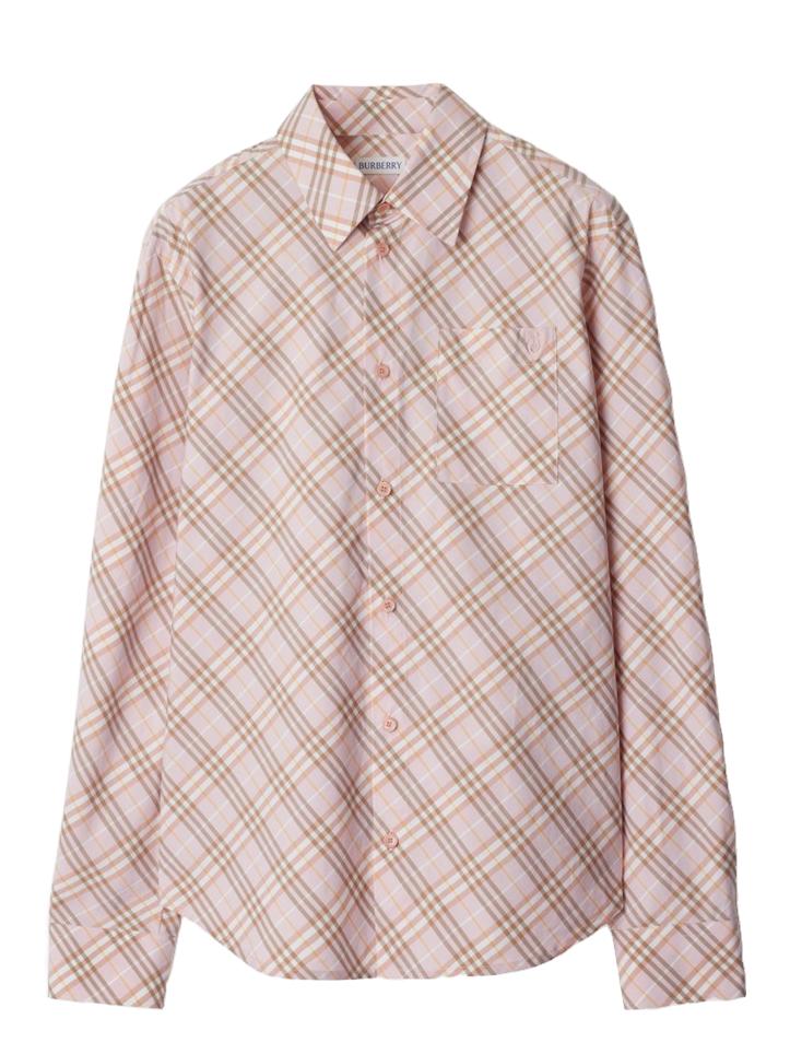BURBERRY Burberry Classic Fit Check Cotton Shirt